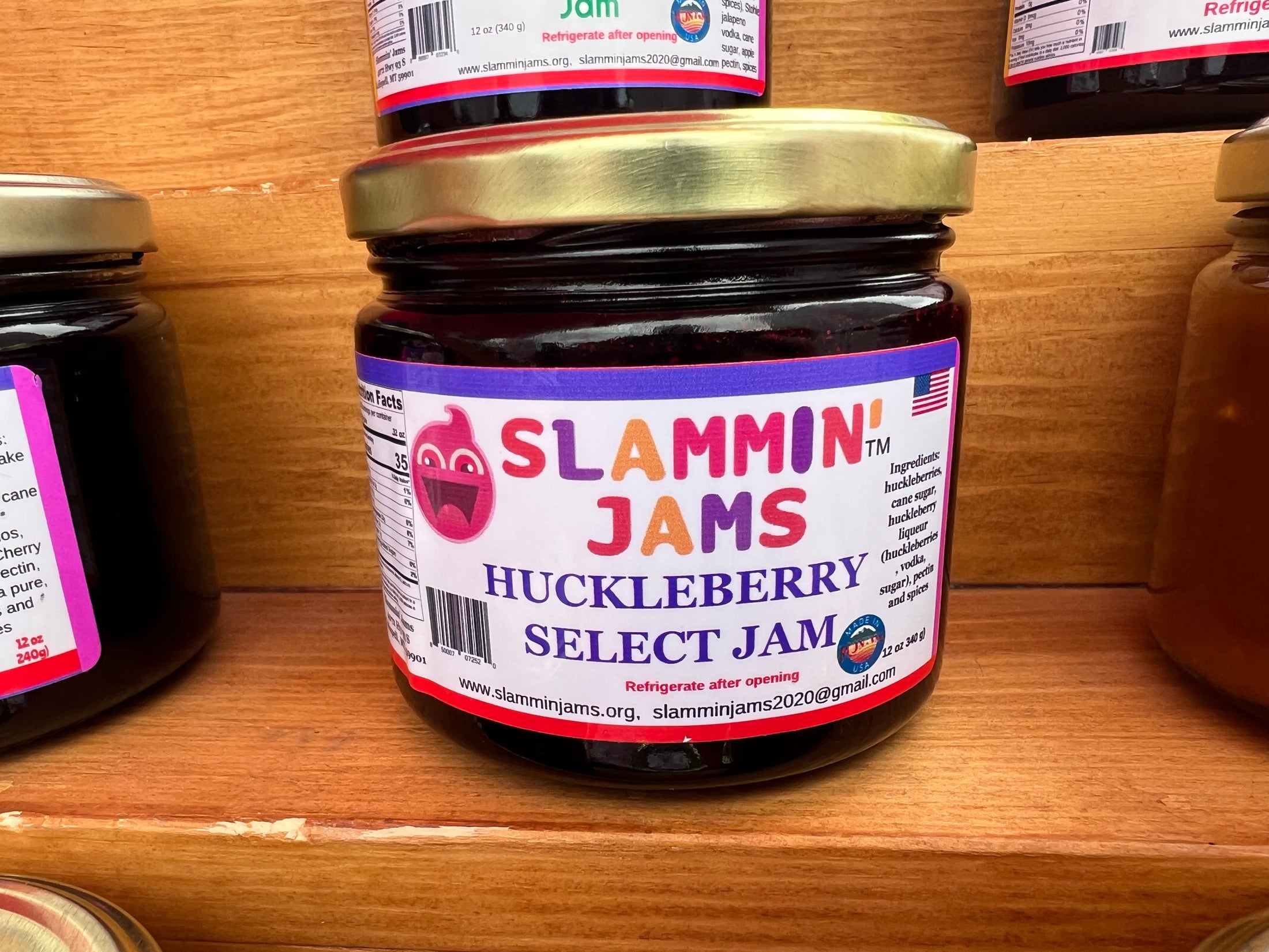 Huckleberry Select Jam – Slammin' Jams
